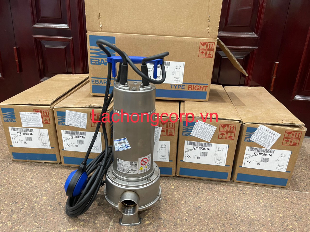 Máy bơm nước thải Ebara DWO DWVOX nhập khẩu Ý chính hãng